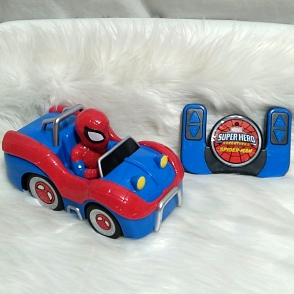 Marvel | Toys | Marvel Super Hero Adventures Spiderman Rc Toy Works ...
